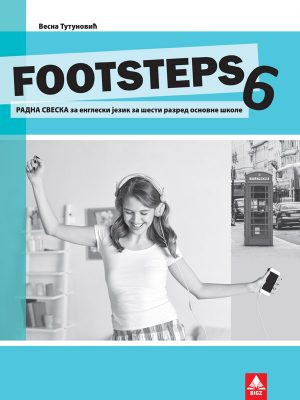 Footsteps 6, radna sveska iz engleskog jezika za 6. razred osnovne škole Bigz