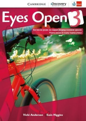 Eyes Open 3, radna sveska za engleski jezik za 7. razred osnovne škole Klett