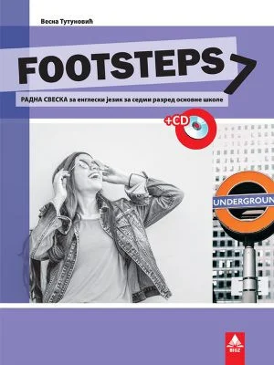 Footsteps 7, radna sveska iz engleskog jezika za 7. razred osnovne škole Bigz