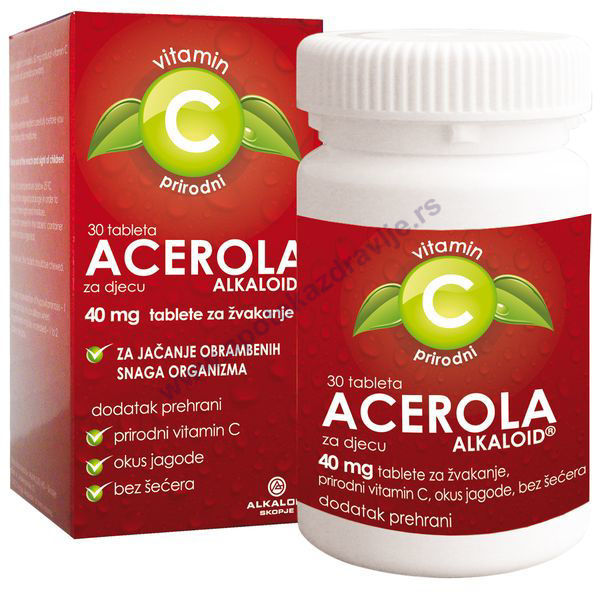 ACEROLA tabl. 30x40mg