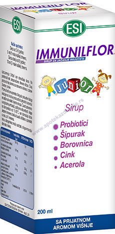 ESI IMMUNILFLOR JUNIOR sirup 200ml