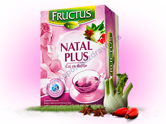 FRUCTUS NATAL PLUS filter 37,5g
