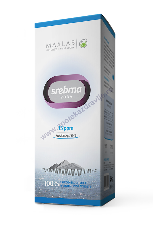 MAXLAB SREBRNA VODA KOL.500ml