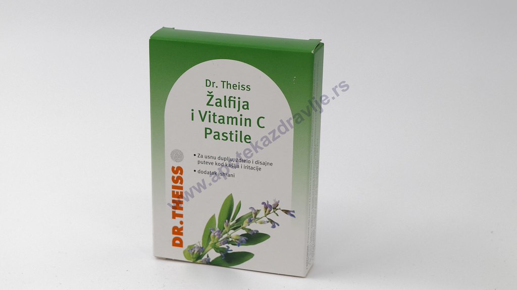 MUCOPLANT ŽALFIJA + VIT. C 24 pastile