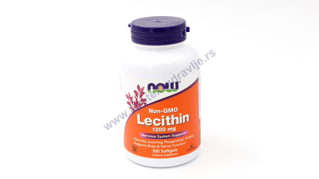 NOW LECITHIN caps. 100x1200mg