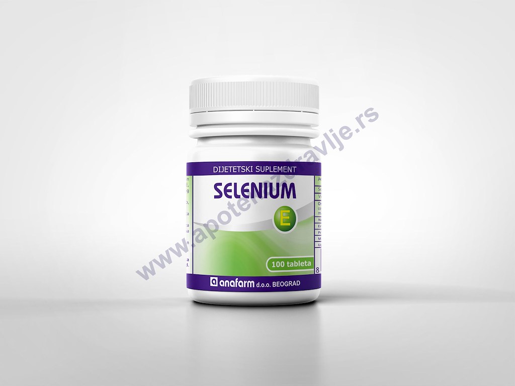 SELENIUM+VIT.E 100 tabl.ANAFARM