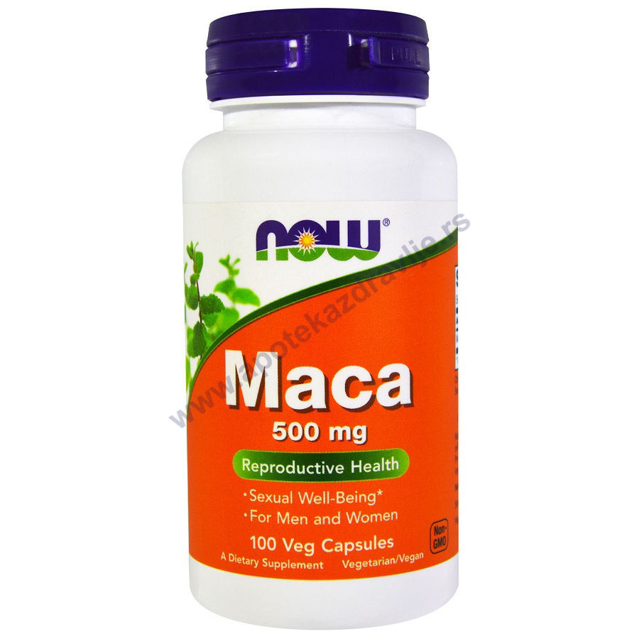 NOW MACA caps. 100x500mg