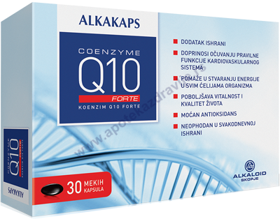 ALKAKAPS COENZYME Q10 F. 30 caps.