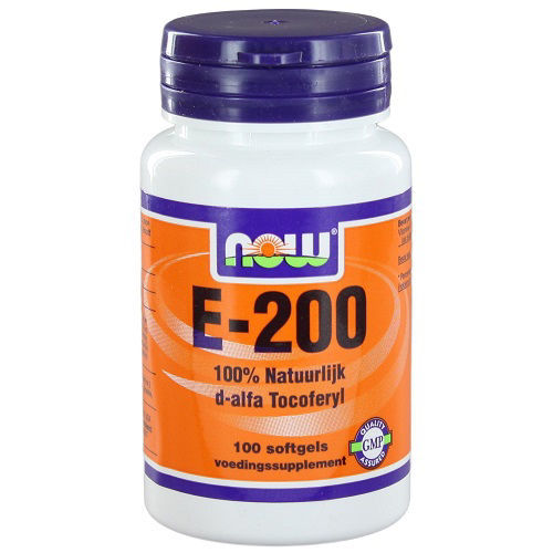 NOW VIT. E 200 a 100 caps.