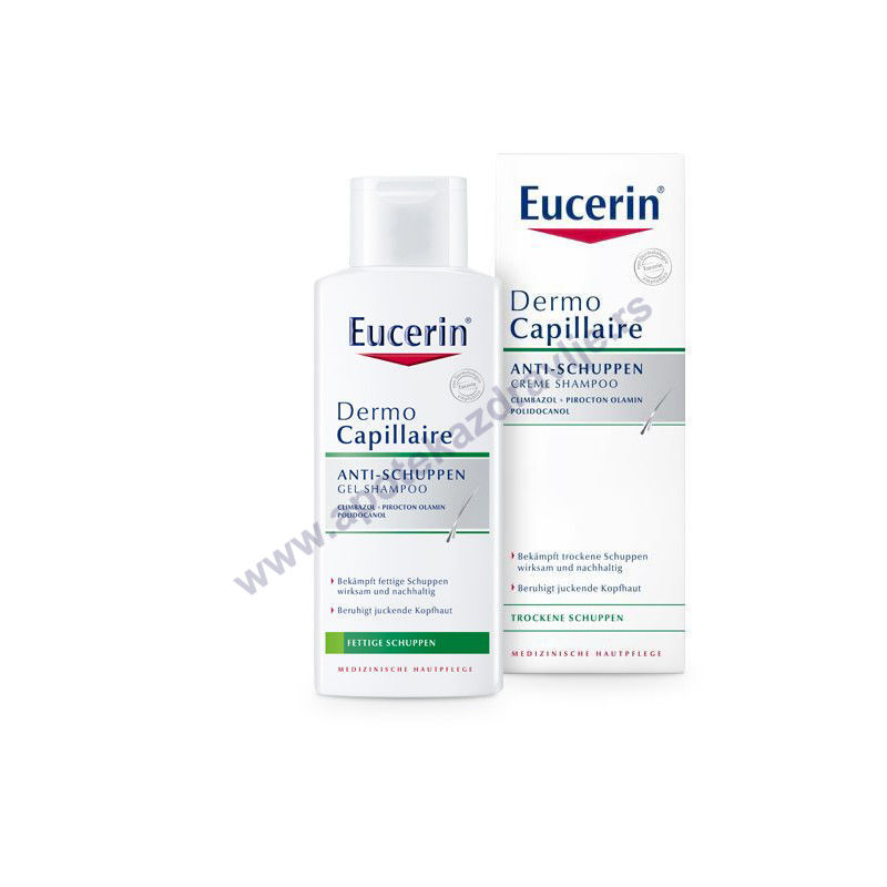 EUCERIN DERMO CAPILLAIRE GEL ŠAMP.