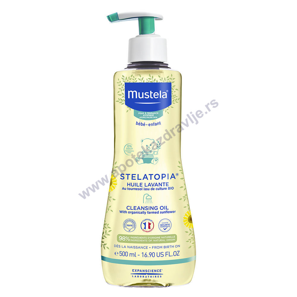 MUSTELA STELATOPIA ULJE KUPKA 500ml