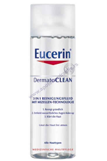 EUCERIN DERMATOCLEAN 3u1 200ml