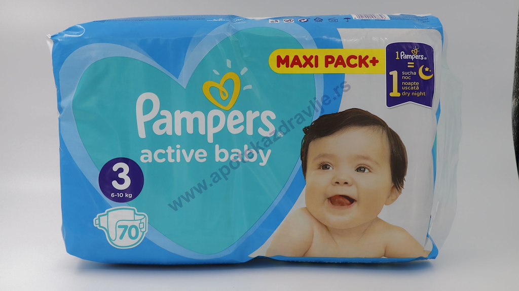 PAMPERS ACTIVE 3 MIDI (70)