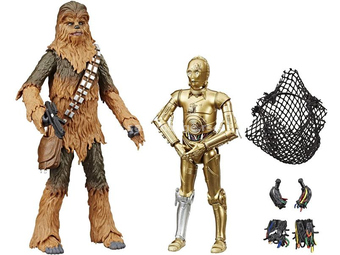 Star Wars Black Series Chewbacca &amp; C-3PO 15cm