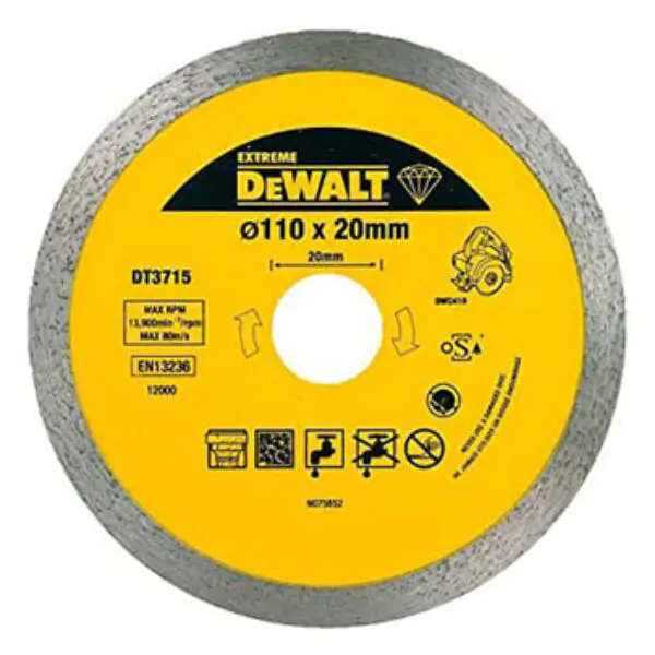 DeWalt rezna ploča DT3715 110mmx20mm