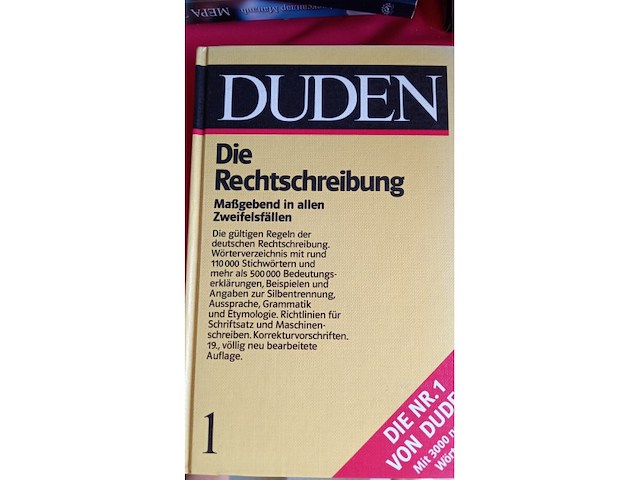 Duden / DIE RECHTSCHREIBUNG
