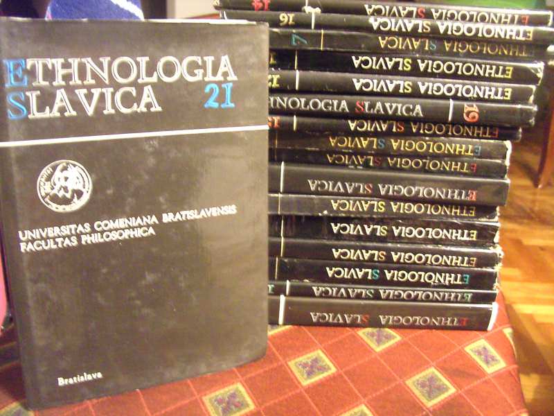Ethnologia Slavica, 17 knjiga,