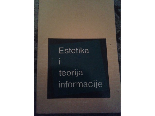 Estetika i teorija informacije-Umberto Eko