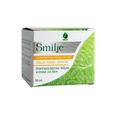 Biljna hidratantna krema za lice smilje-Bioss