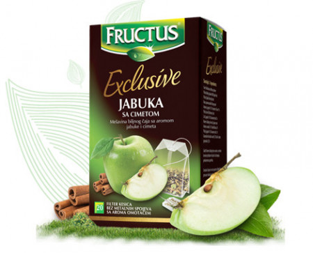 Fructus exclusive jabuka cimet 44g