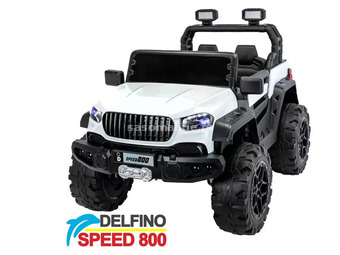 Dvosed Džip na akumulator Delfino SPEED 800 4x4 Beli (DEL-22C-W)