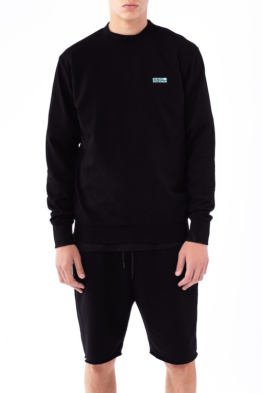 MINIMAL BLACK SWEATSHIRT