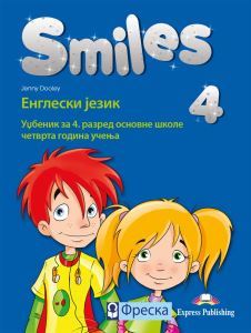 Engleski jezik 4, Užbenik za 4. razred Smiles 4, (+ CD/DVD/iEbOOK) NOVO