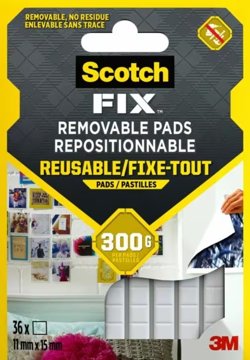 3M Scotch® -Fix/pastile– removable