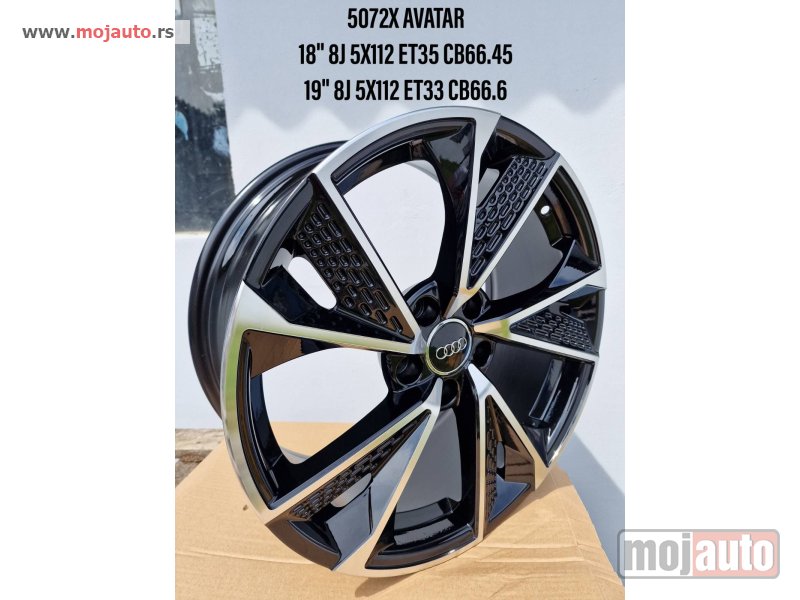 19 Audi Alufelne 5x112/ 3 modela..