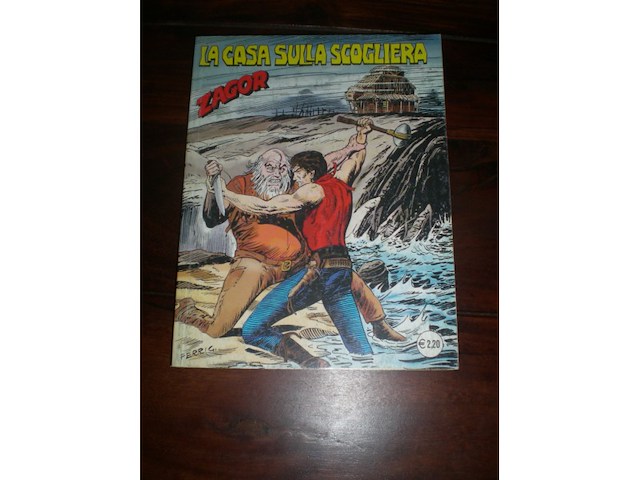 ZAGOR 443 LA  CASA  SULLA  SCOGLIERA*