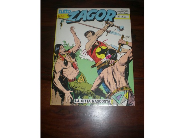 ZAGOR TUTTO 50 LA  CITTA  NASCOSTA*