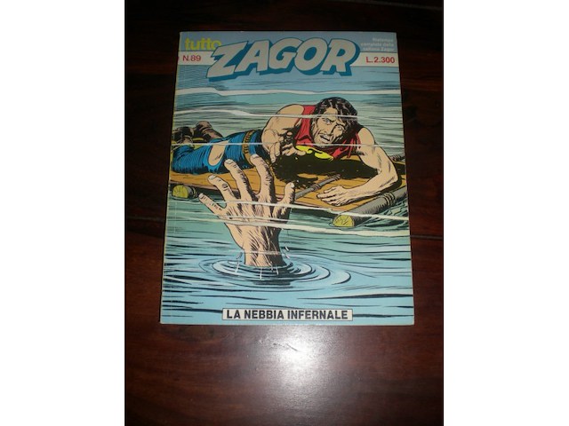 ZAGOR TUTTO 89 LA  NEBBIA  INFERNALE*