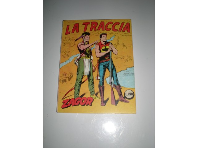ZAGOR 25 LA  TRACCIA