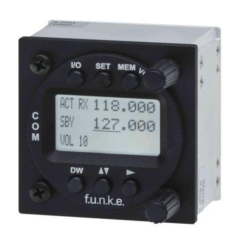 FUNKE - ATR833RT-II-LCD - Twin-seat control unit ATR833, 57mm housing, LCD Display for Type MK-II