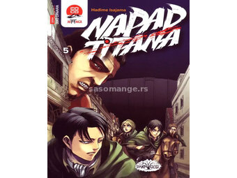 Manga Strip Attack On Titan - Napad Titana - 5