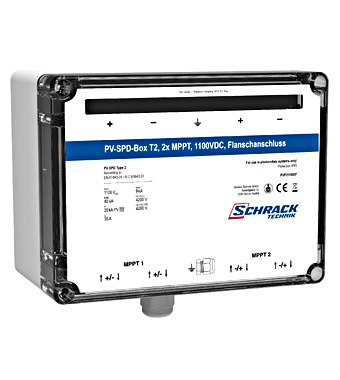 Odv. Pren. FN T2, 2xMPPT, 1100 VDC, prirubnički priključak
za 2-MPPT klasa II (C)