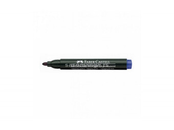 Permanent Marker Faber Castell plavi obli 52 13864 (157851)