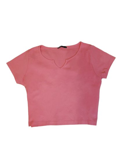 Roze crop top