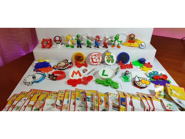 Super Mario set od 24 figure sa svim bpz