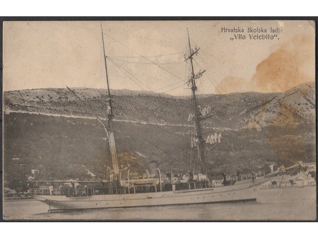 Hrvatska - Skolska ladja * Vila Velebita * 1913