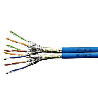 Kabl inst.Cat.6a F/FTP-500MHz, 2x(4x2xAWG23/1),LS0H-3, plavi
blue Ring 100m