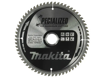 Makita TCT Specialized list za aluminum 216x30x64z B-33299