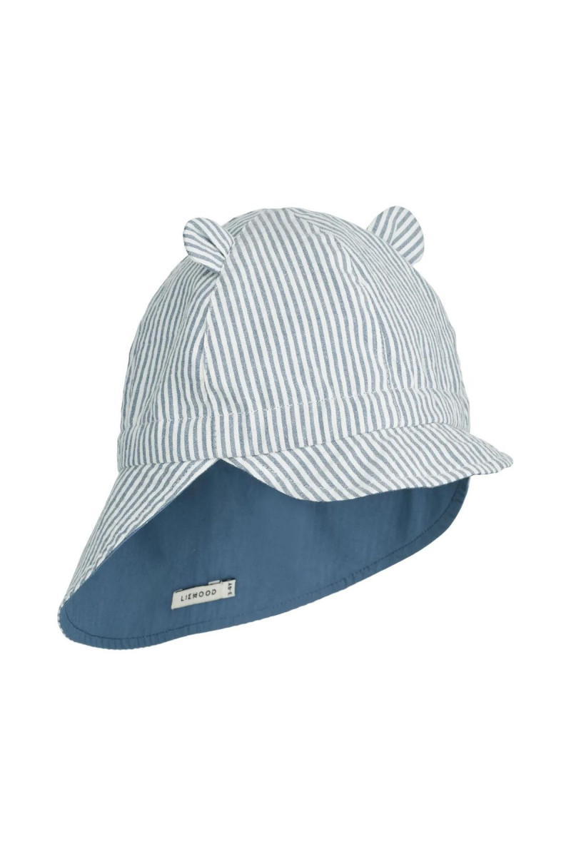 Liewood šešir sa dva lica Gorm vel 9/12m,Blue wave