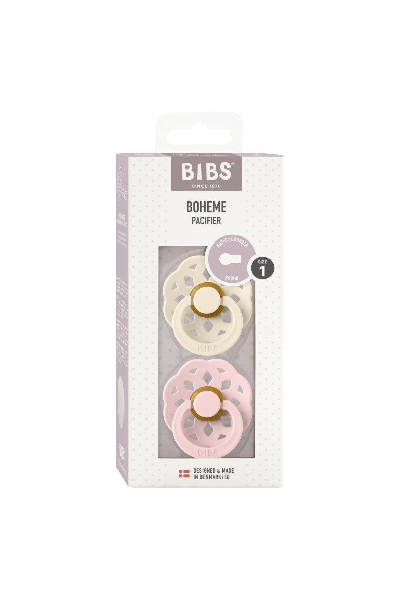 Bibs laža Boheme Ivory/Blossom veličina 1