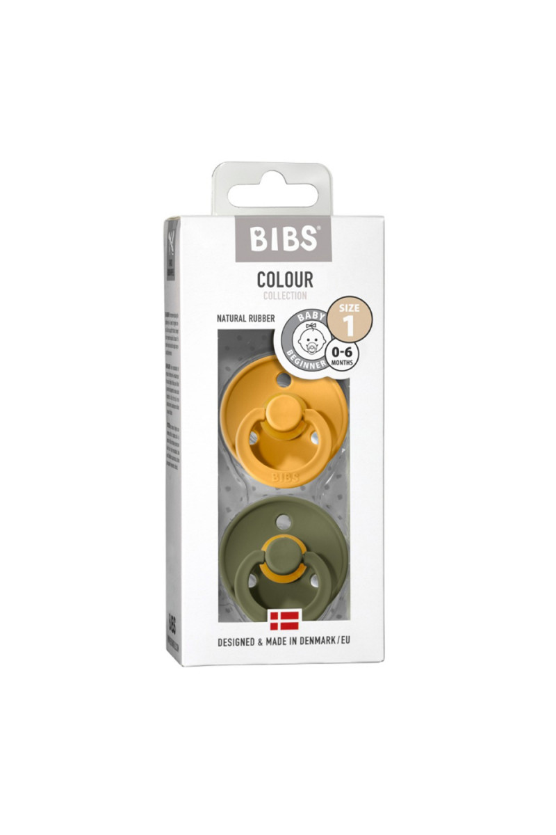 Bibs laža Honey bee/Olive veličina 1