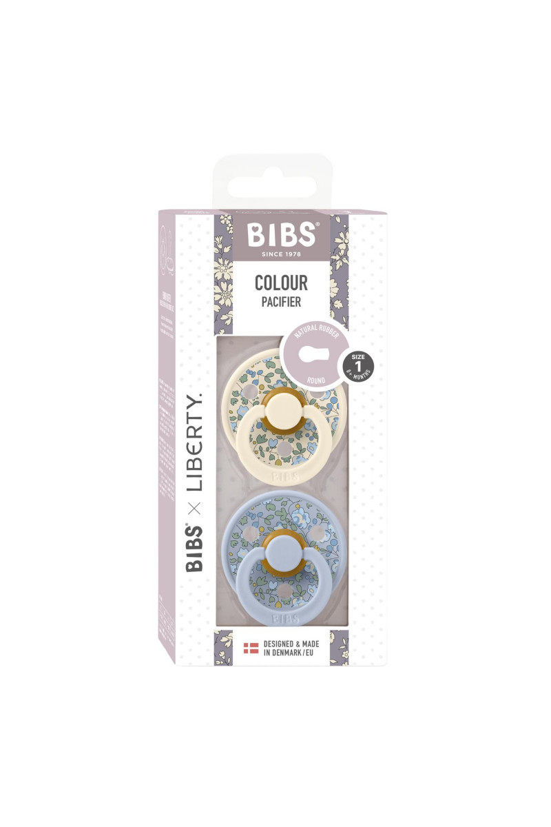 Bibs laža Liberty Eloise Dusty Blue Mix veličina 1