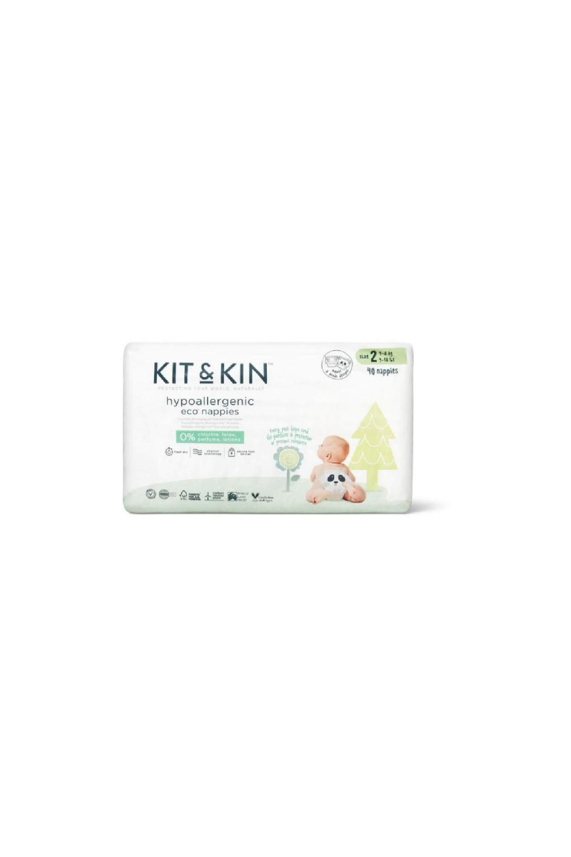 Kit & Kin pelene veličina 2 4-8 kg (38 pack)