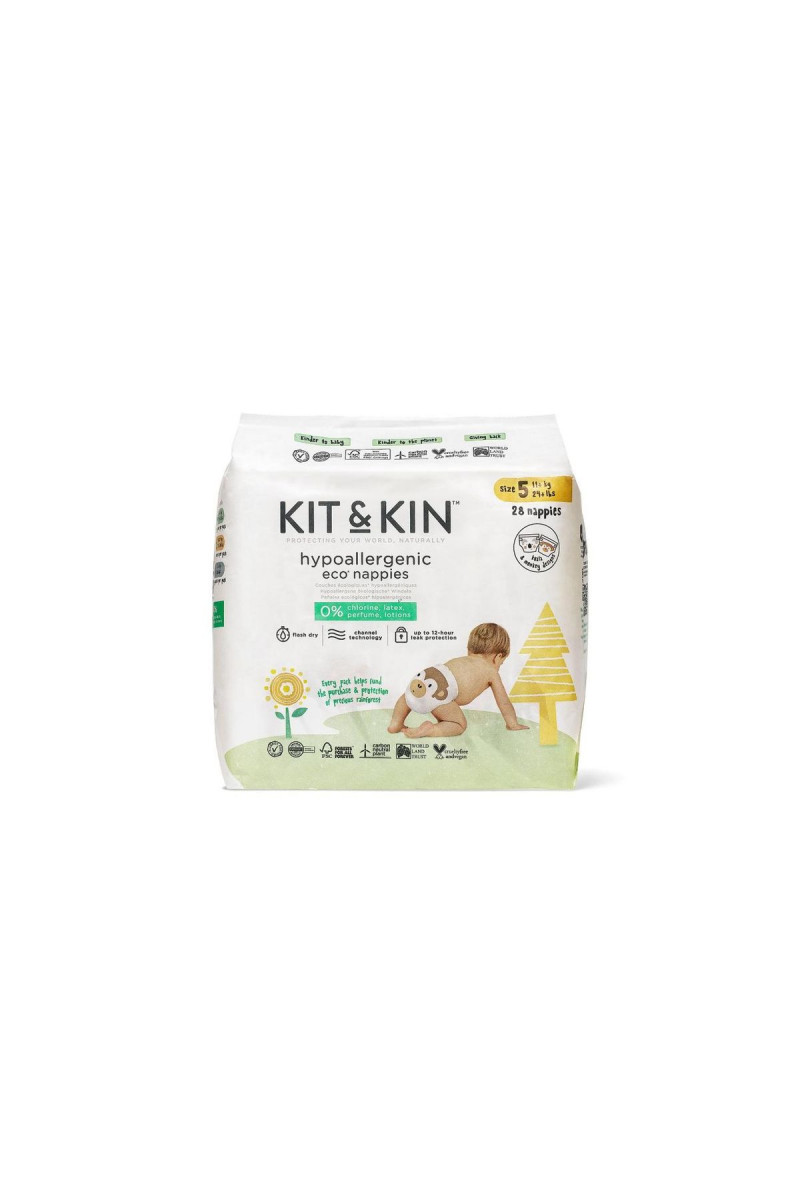 Kit & Kin pelene veličina 5 11+kg (28 pack)