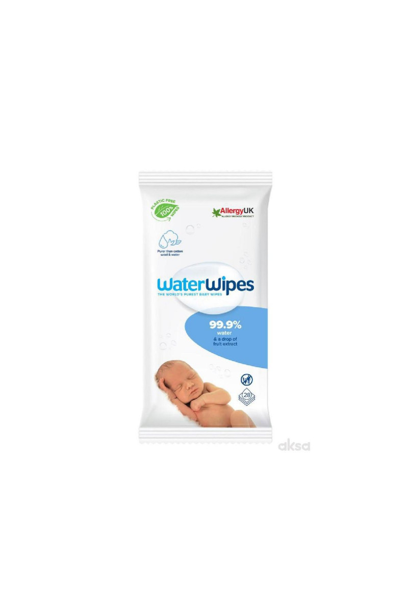 Waterwipes vlažne maramice Bio 28 komada