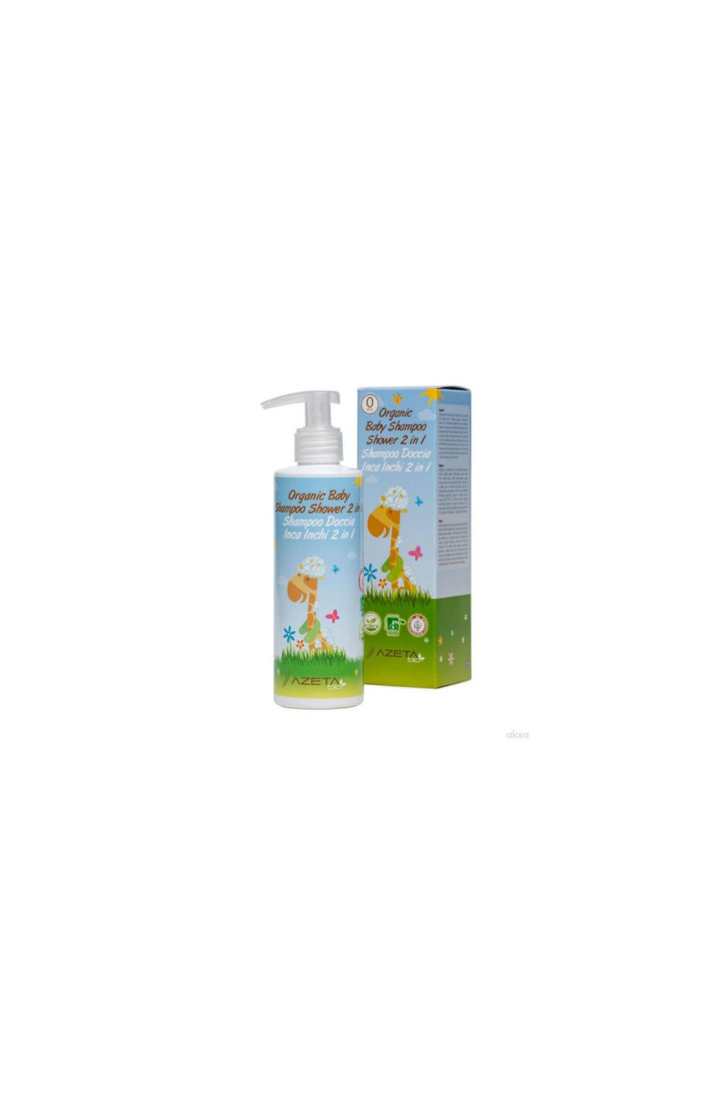 Azeta Bio baby organski šampon i kupka 2u1 200ml